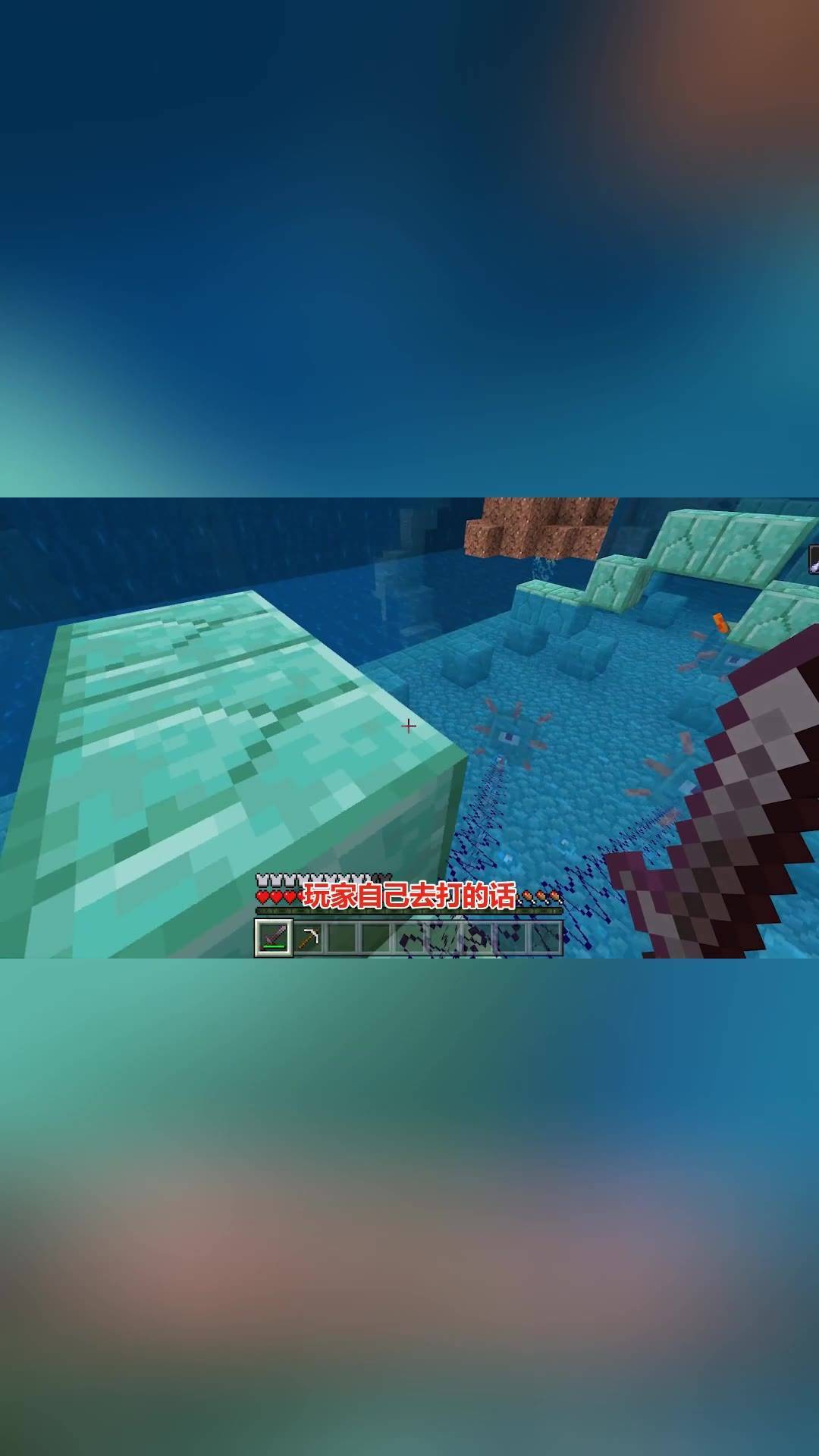 这是MC海底神殿嘛?这怕是海底陋室吧