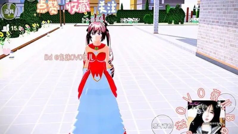 樱花校园模拟器:元气双马尾教程
