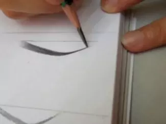 DSCN0201 老师画的眉毛