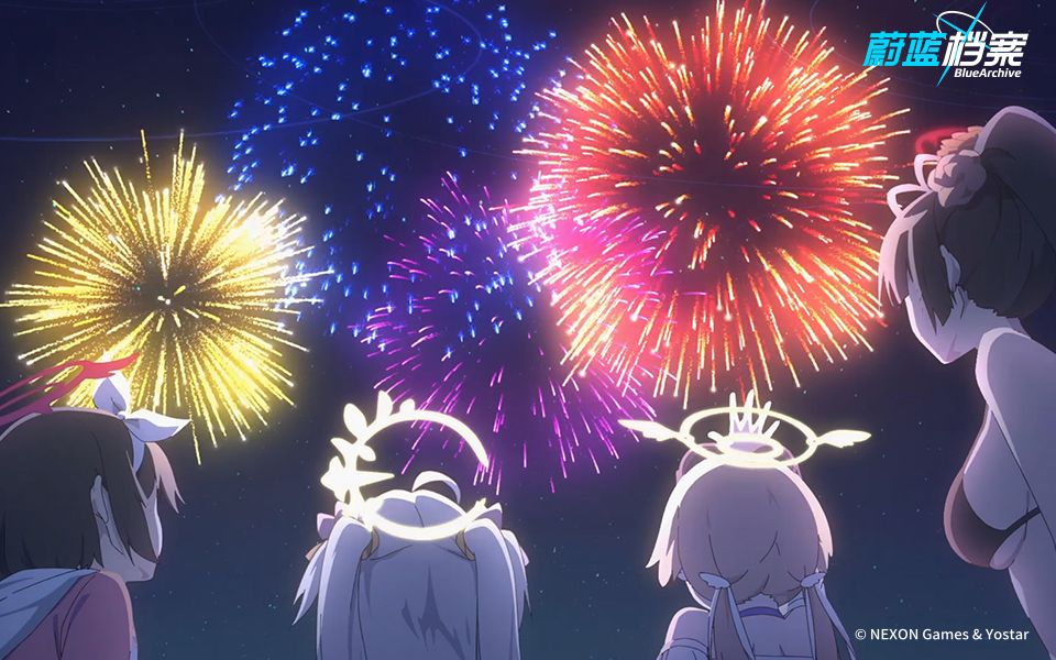 《蔚蓝档案》【夏日天空的愿望清单】全新动画PV:与烟花的约定