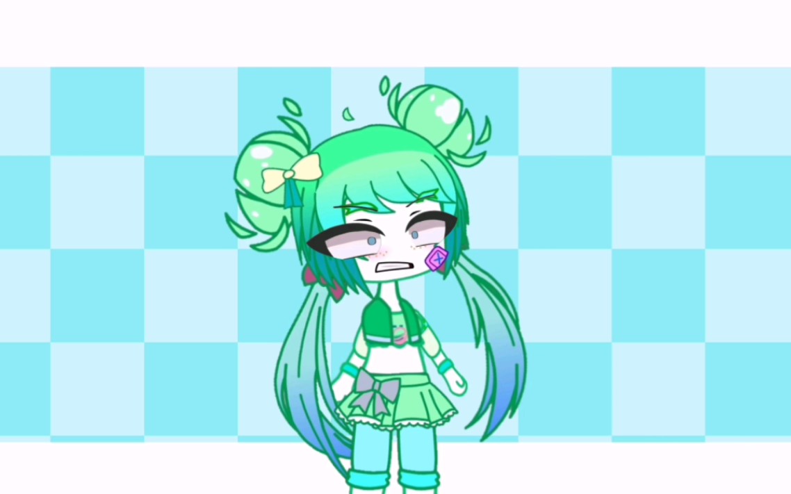 【加查俱乐部/oc/gacha】骨骼动画(烂烂烂,简介是眼睛素材