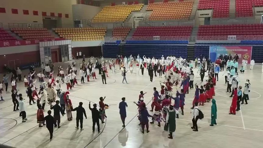 第七届少数民族运动会!#我运动我健康我快乐 #舞出美丽舞出健康