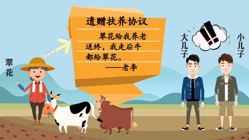 慧纳税财税法小视频(三)#民法典 #干货 #法律#继承