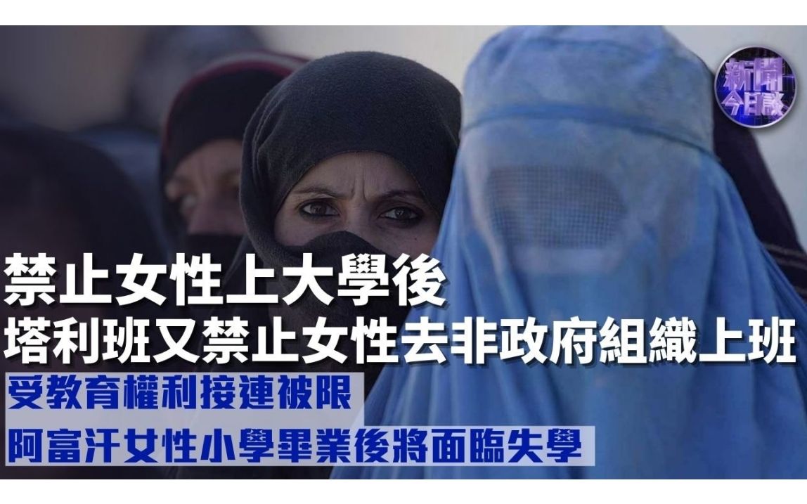 ...丨王世达:禁止女性上大学后 塔利班又禁止女性去NGO非政府组织上班