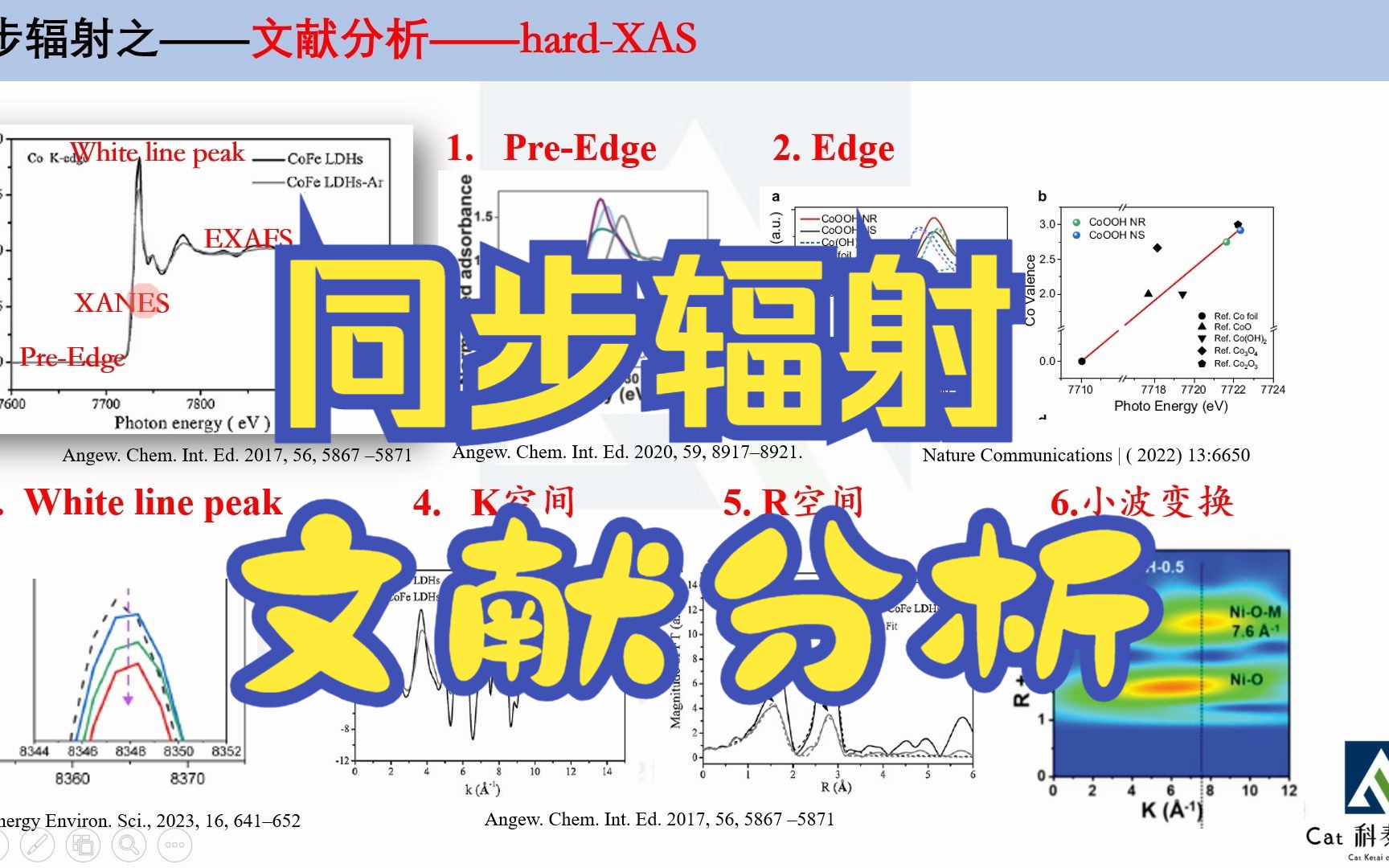 同步辐射——文献分析