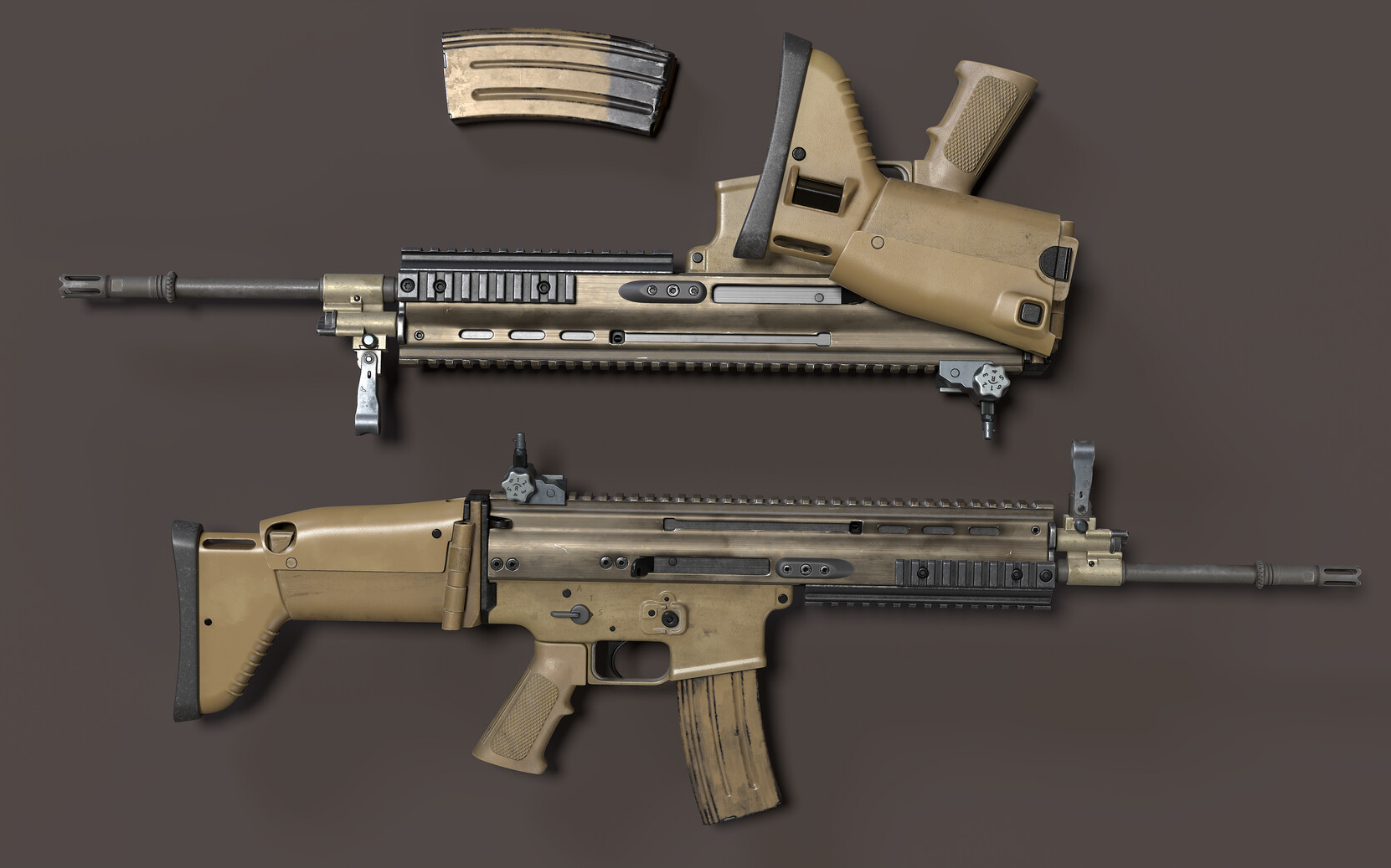 ...L的真正实力!正确的使用方法你造吗?简单易学的枪械模型案例教学