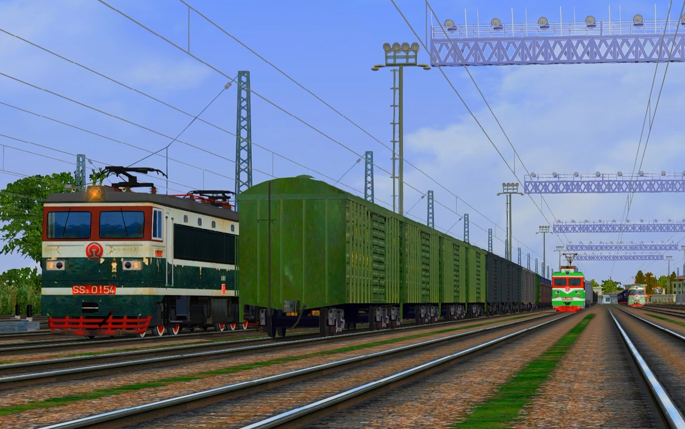 【MSTS&OR】成昆线联控 普雄-西昌南 SS3+SS4牵引混编军列