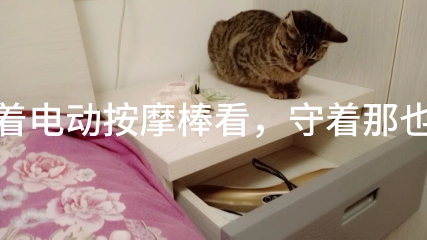 守着电动按摩棒干嘛啊!