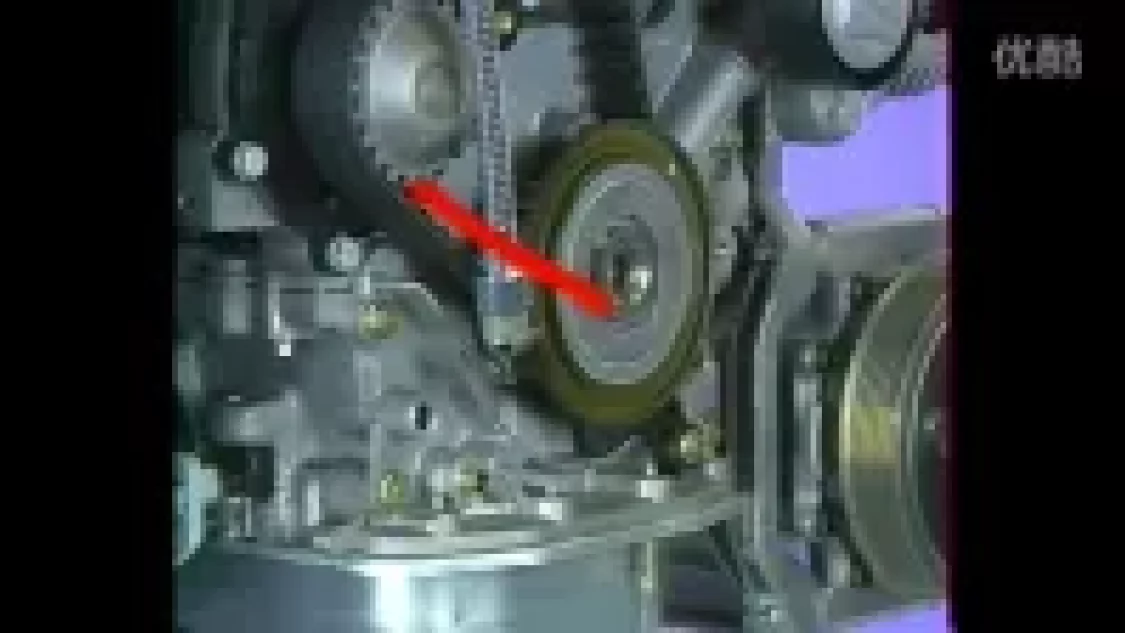 标致307,、206更换皮带视频,正时皮带和发电机皮带