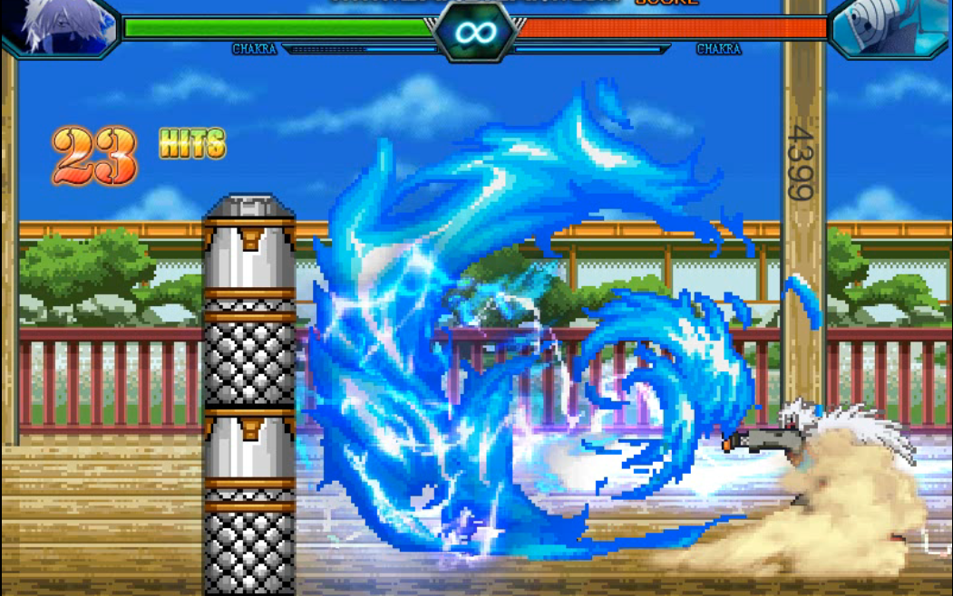 【死神VS火影3.3】这可能是你迄今为止看过最帅的神威卡卡西十割了!...