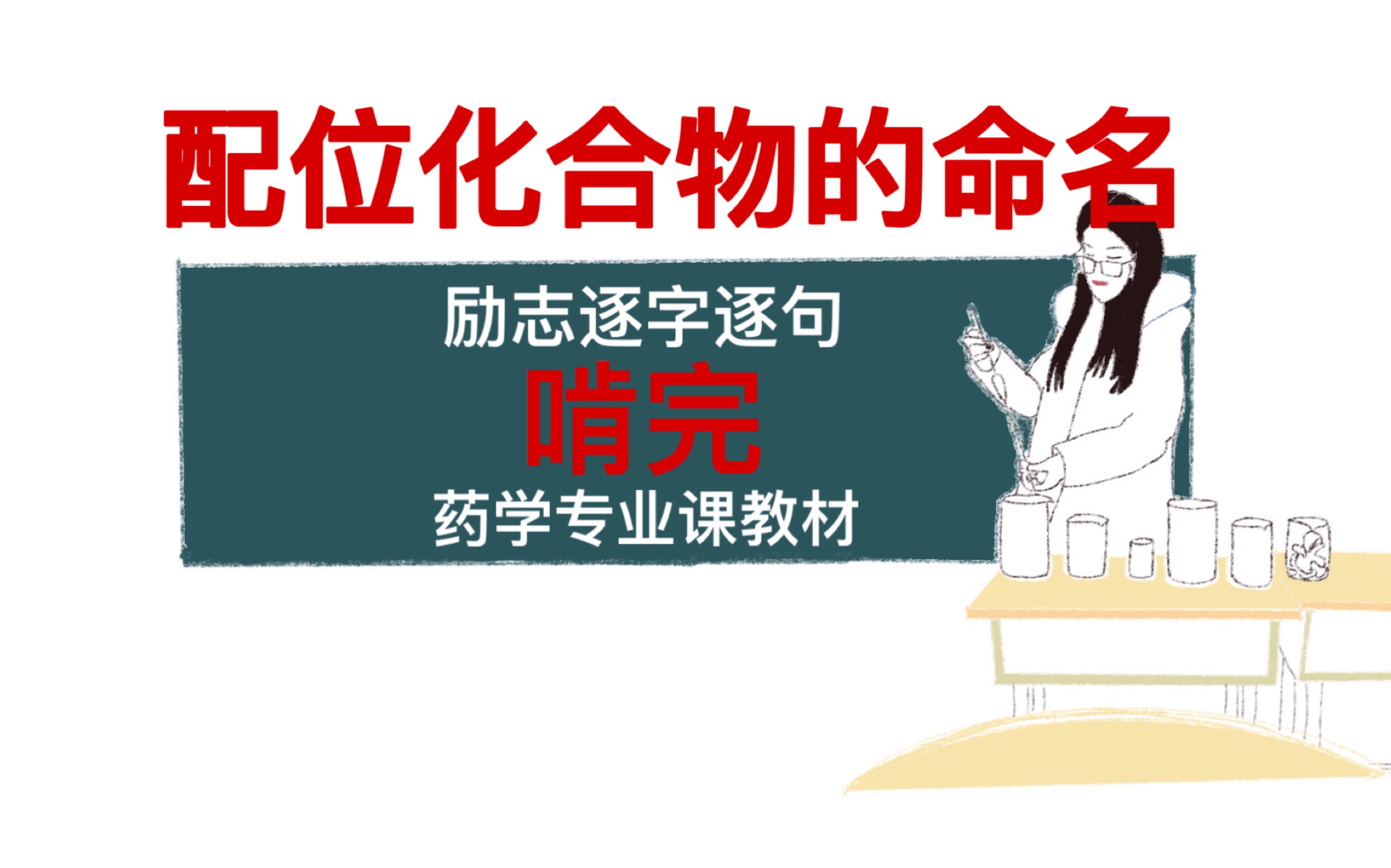 配位化合物的命名方法分享