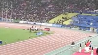 广州亚运110米跨栏颁奖--刘翔夺冠