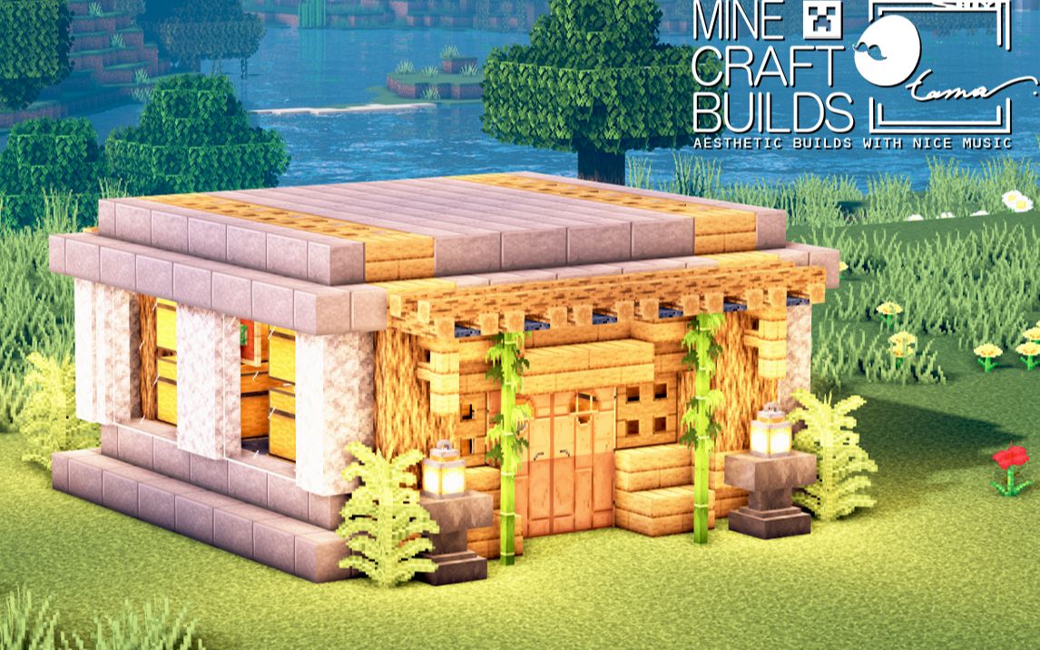 【小蛋的世界】小仓库~(MC建筑教程)_哔哩哔哩bilibili_我的世界