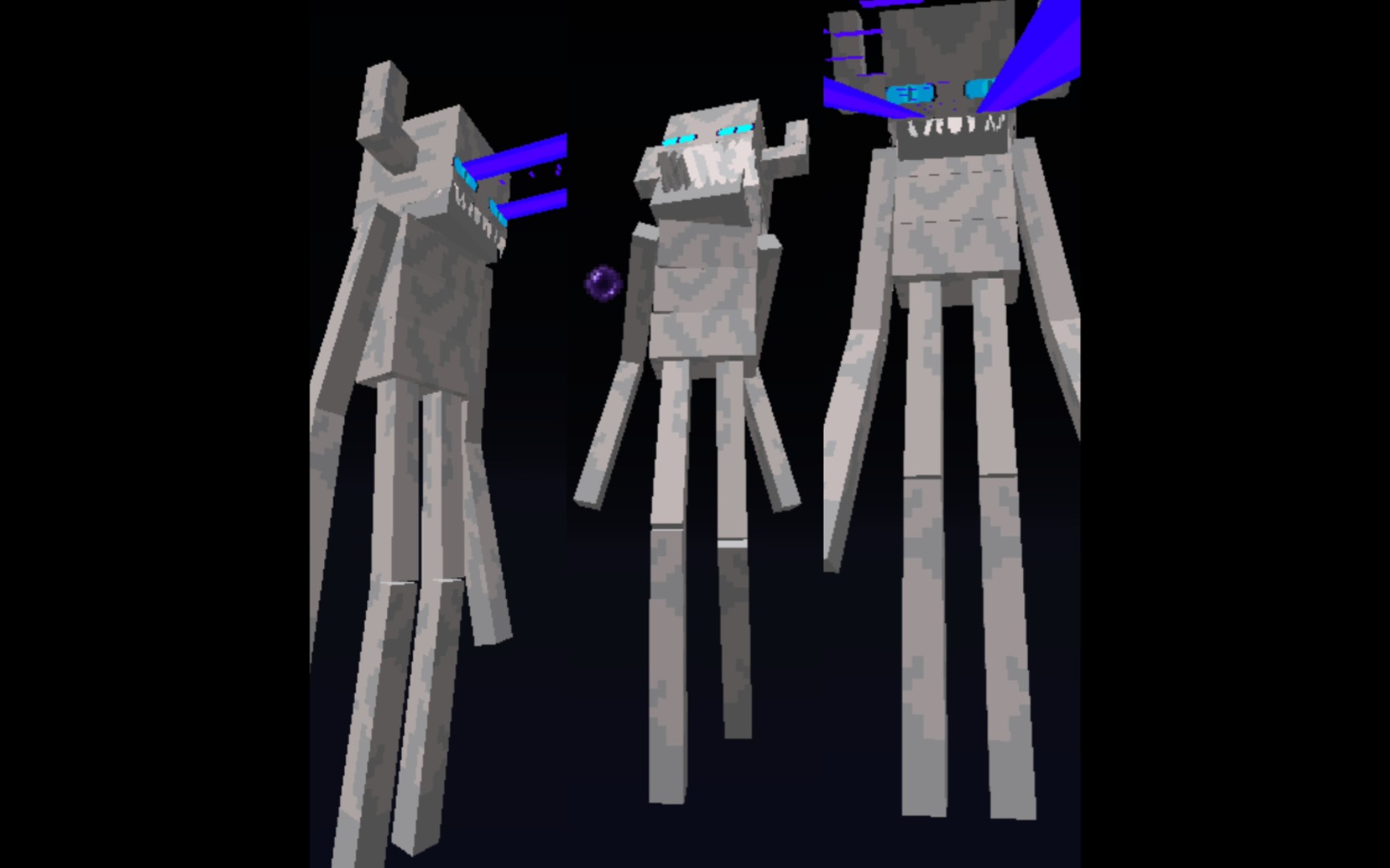 【噩梦】恶魂泰坦VS 2只铁傀儡泰坦_我的世界