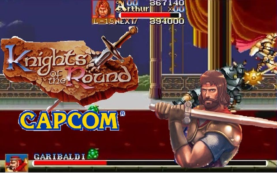 【街机】圆桌骑士 双最高难度 亚瑟王 禁重斩 一命通关