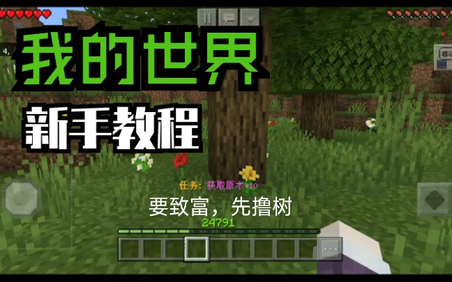 游玩网易我的世界新手教程地图#1
