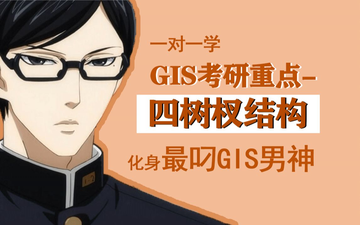 GIS考研重点-四叉树结构,985名校学长一对一讲解