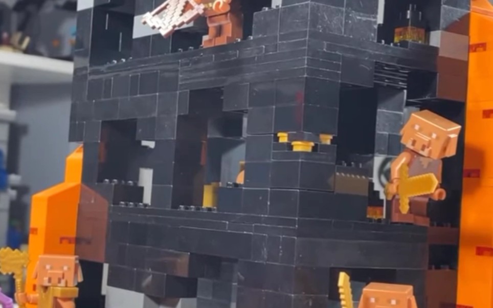 乐高我的世界下界moc 搬运 legoMinecraft