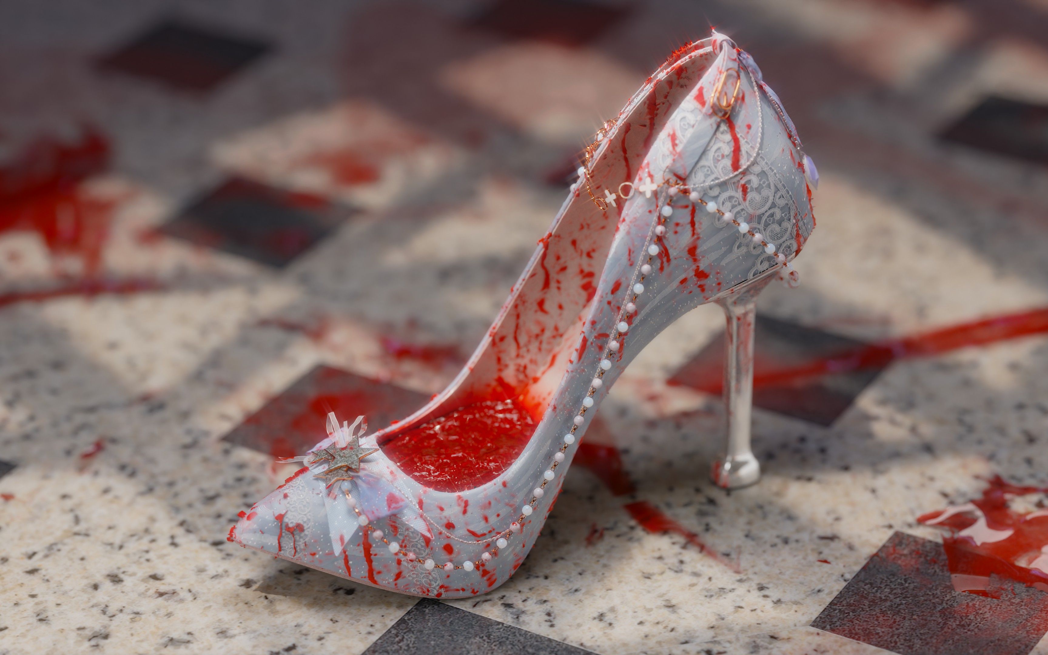 Blender 洛丽塔高跟鞋的制作过程