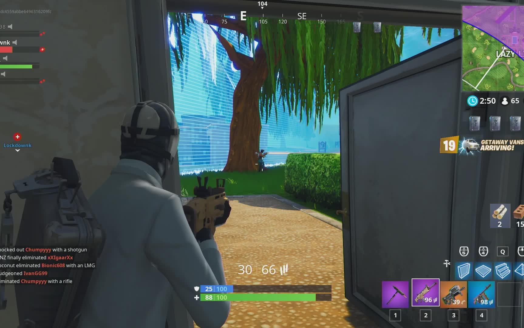 【堡垒之夜】新模式「羊驼行动」新武器「爪钩」4分钟试玩