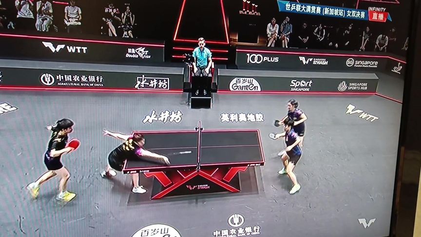 #wtt新加坡大满贯 #这场比赛打得太精彩了 #冠军ߏ�风采