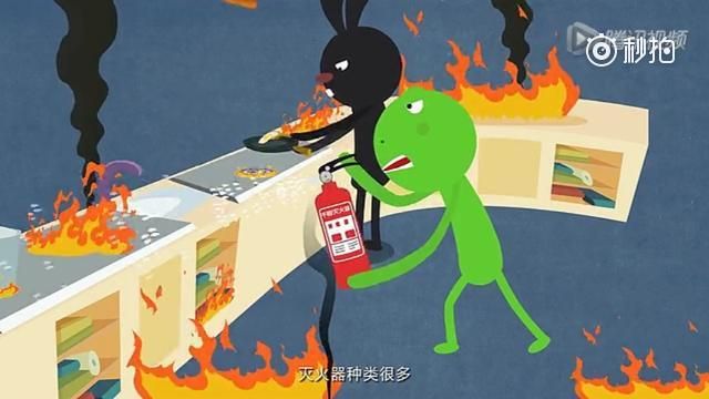 一分钟教你掌握灭火器——着火了,提起灭火器,却不会用?