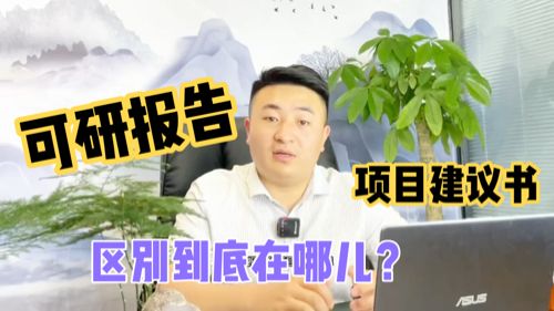 可行性研究报告,项目建议书,区别到底在哪儿