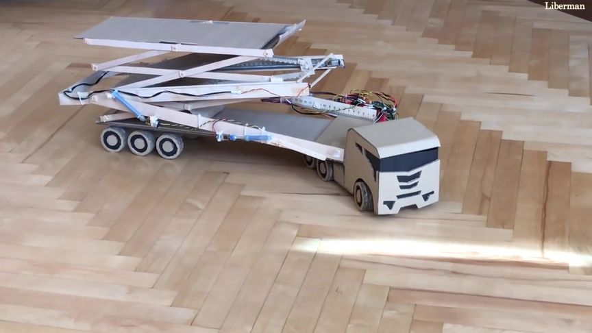 可折叠移动桥制造原理_可折叠移动桥模型制作方法教程