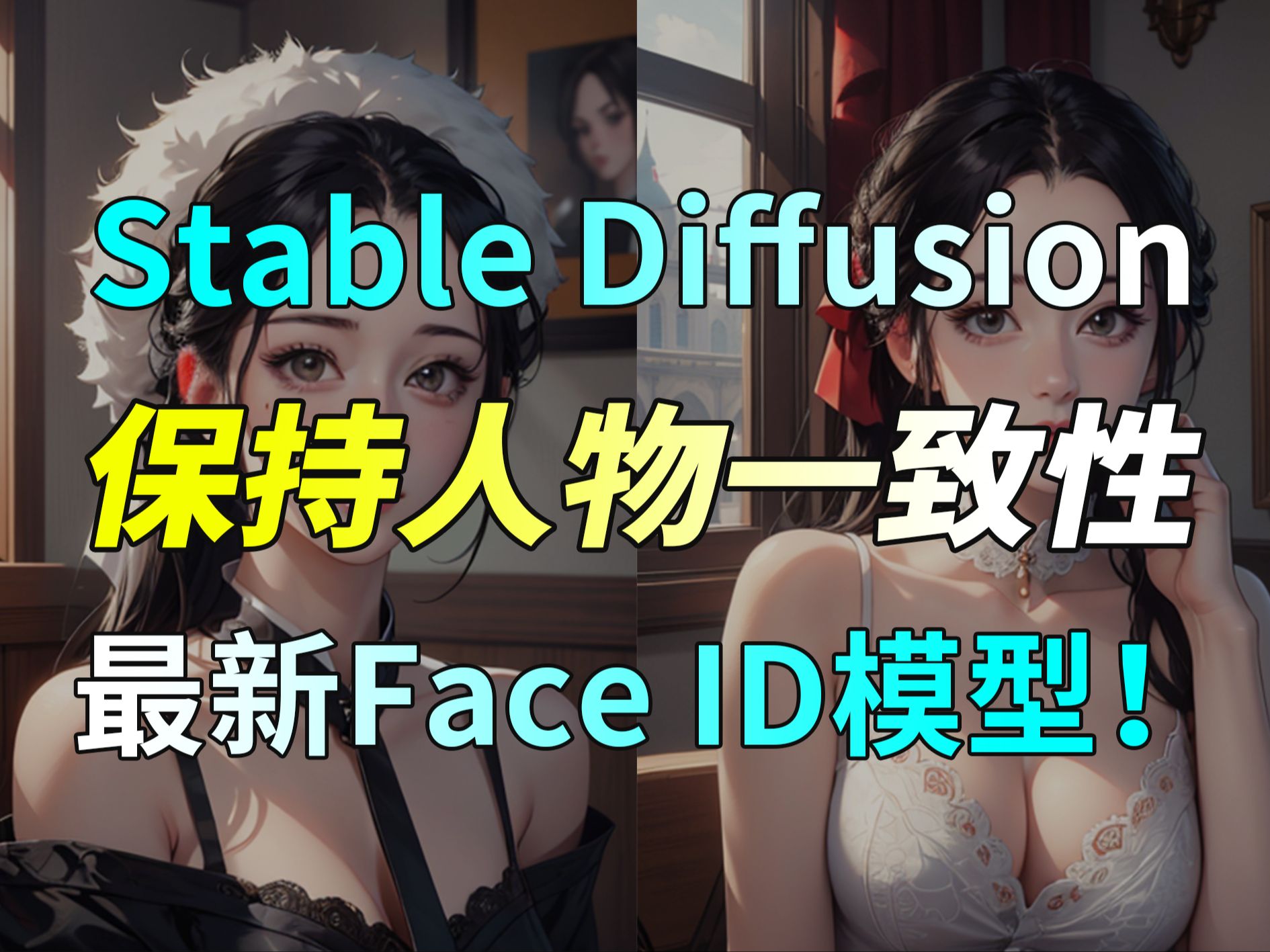 【AI教程】最新超强Face_ID换脸完美保持人物一致性(附插件),SD场景...