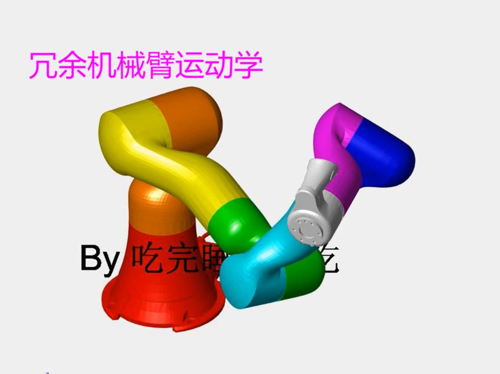 S-R-S构型七自由度冗余机械臂运动学建模(三):最优臂角选取