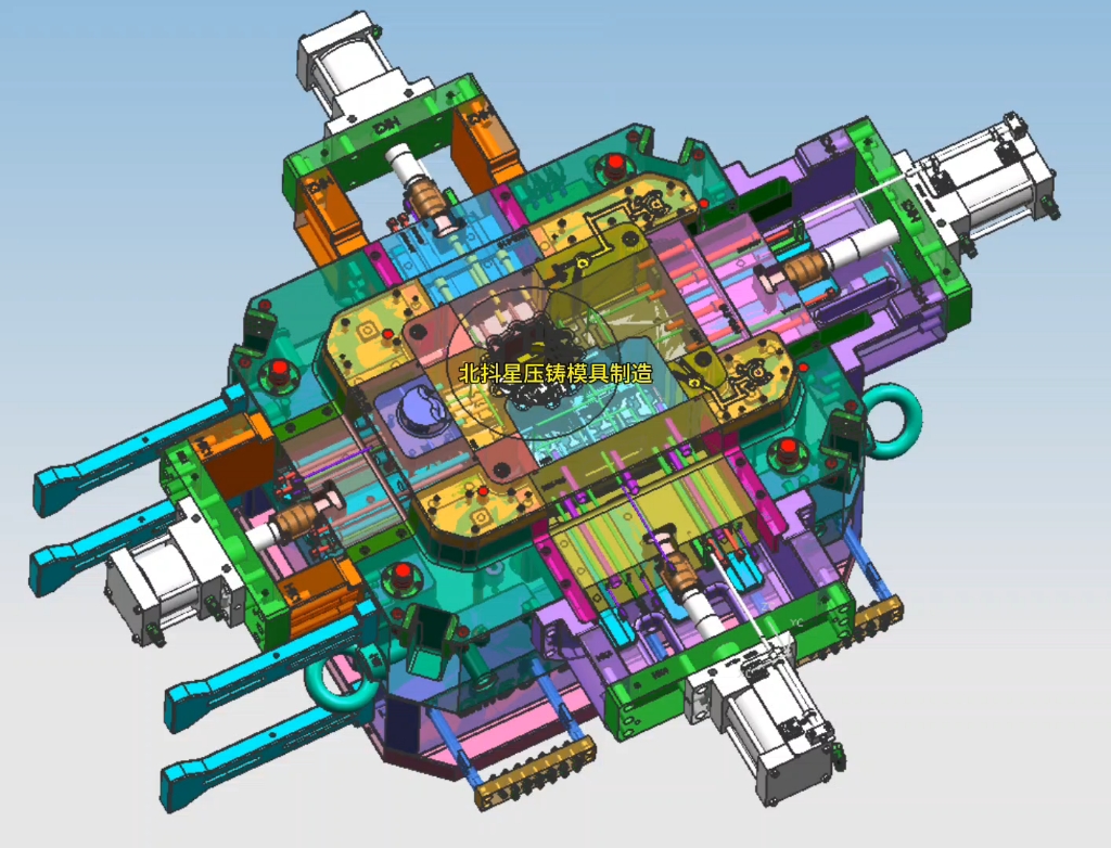 压铸模具抽真空结构