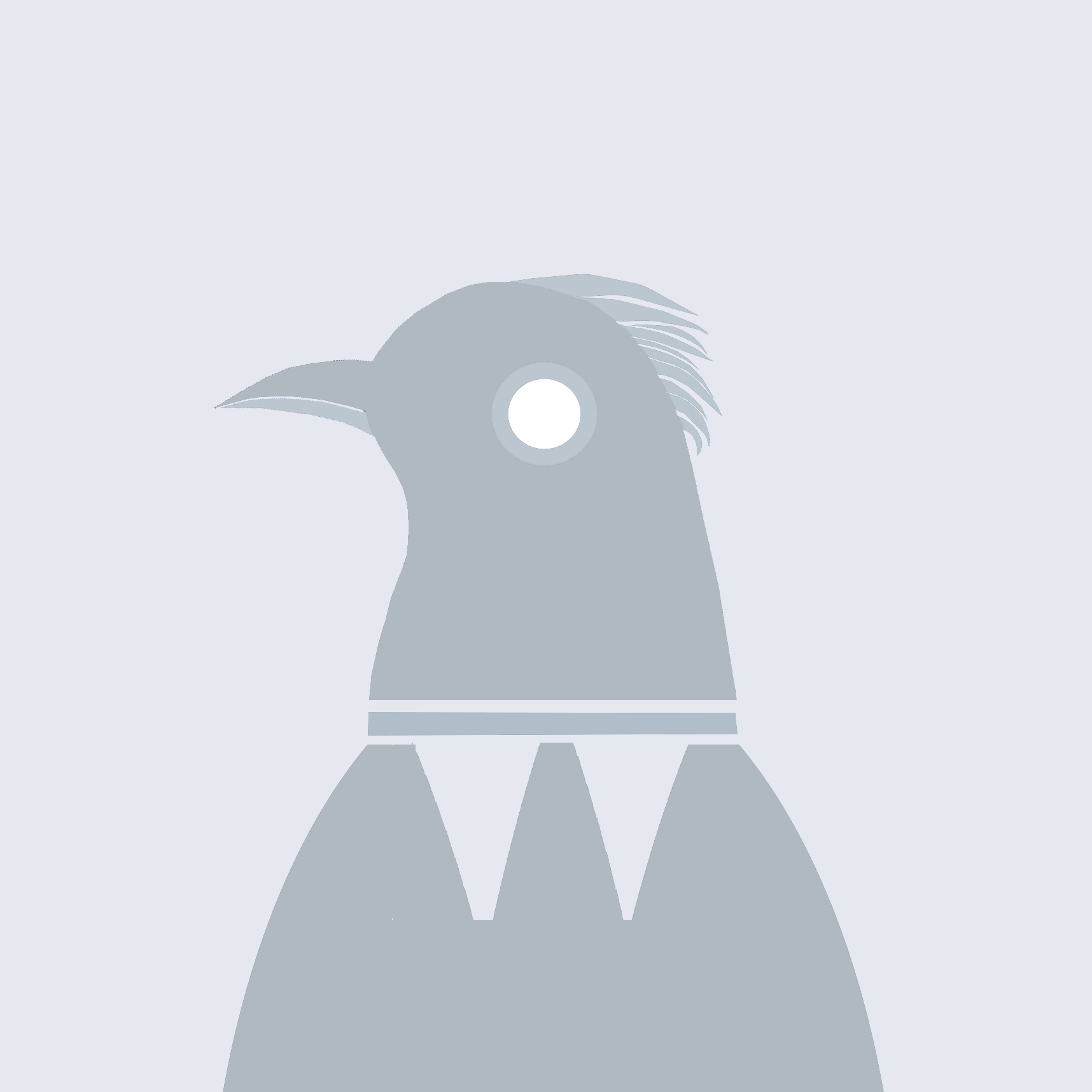 疑似叉叉星来的鹩八哥 