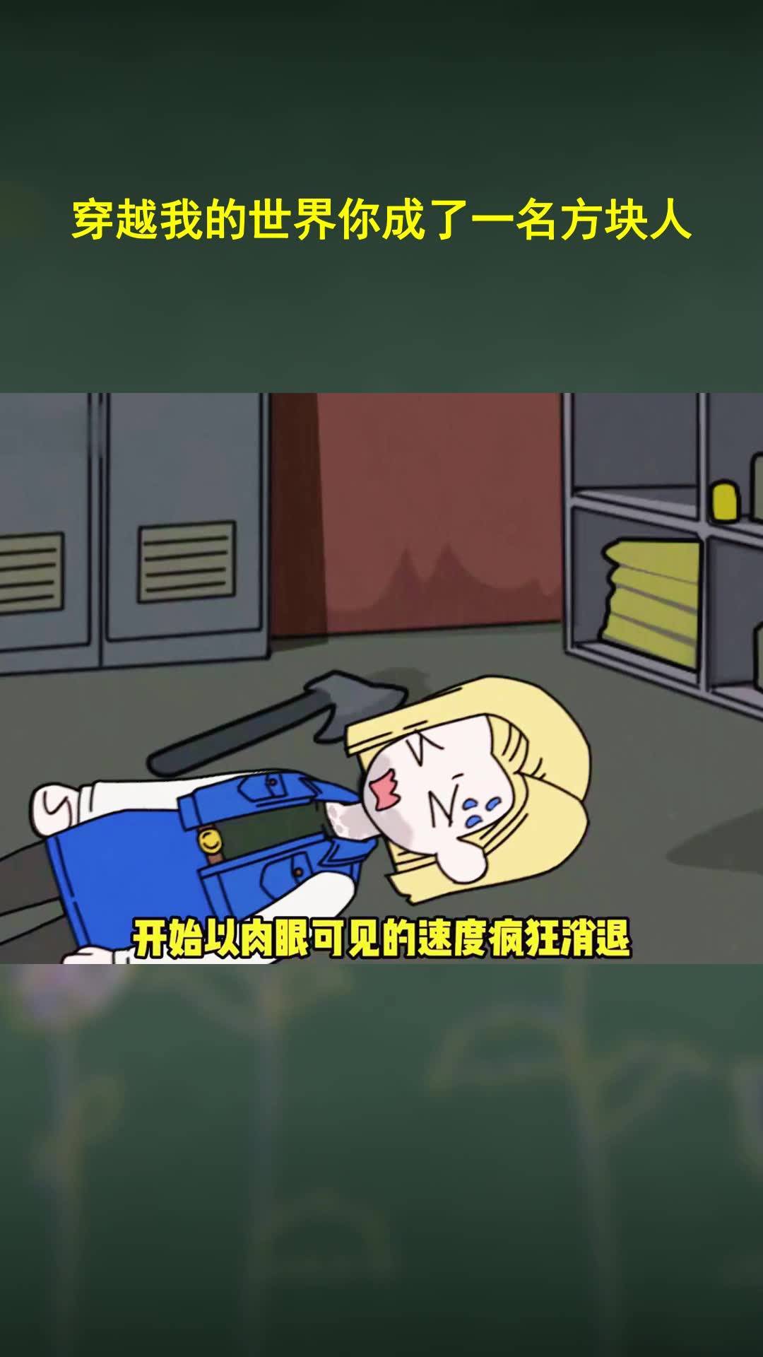 穿越我的世界你成了一名方块人