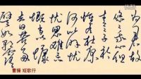硬笔书法曹操短歌行 草书