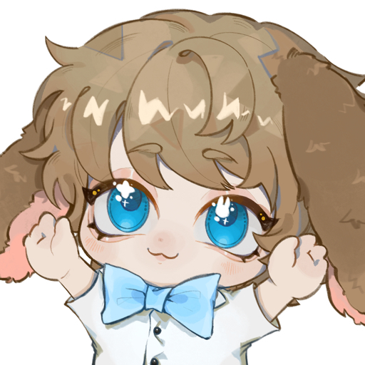 一只蠕动的兔球 