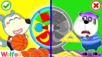 儿童动画:孩子们一起来认识图形 妈妈也参与其中 太开心了