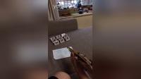 自己做的连发皮筋枪