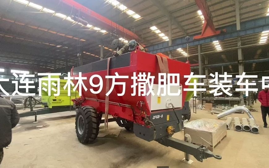 ...撒粪车养殖场粪污抛撒机 现代化农用撒肥机 工作效率高节省人工成本