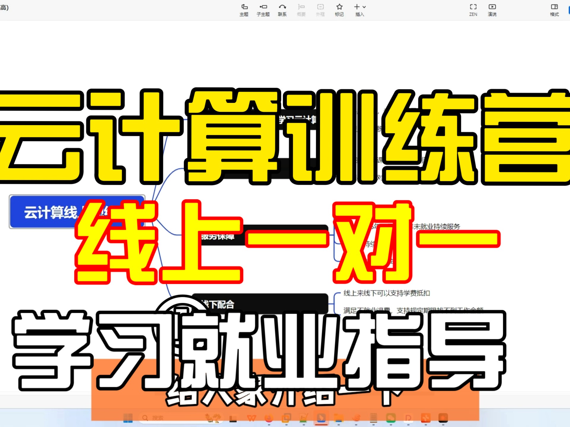 云计算线上一对一学习就业指导!