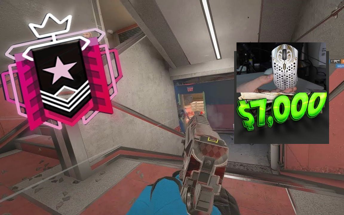 【彩虹六号】当47g的鼠标遇上16岁的右手