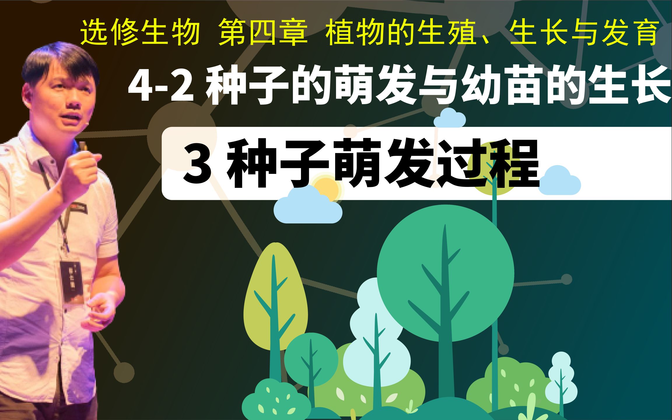 选修生物4-2.3 种子的萌发与幼苗的生长- 种子萌发过程