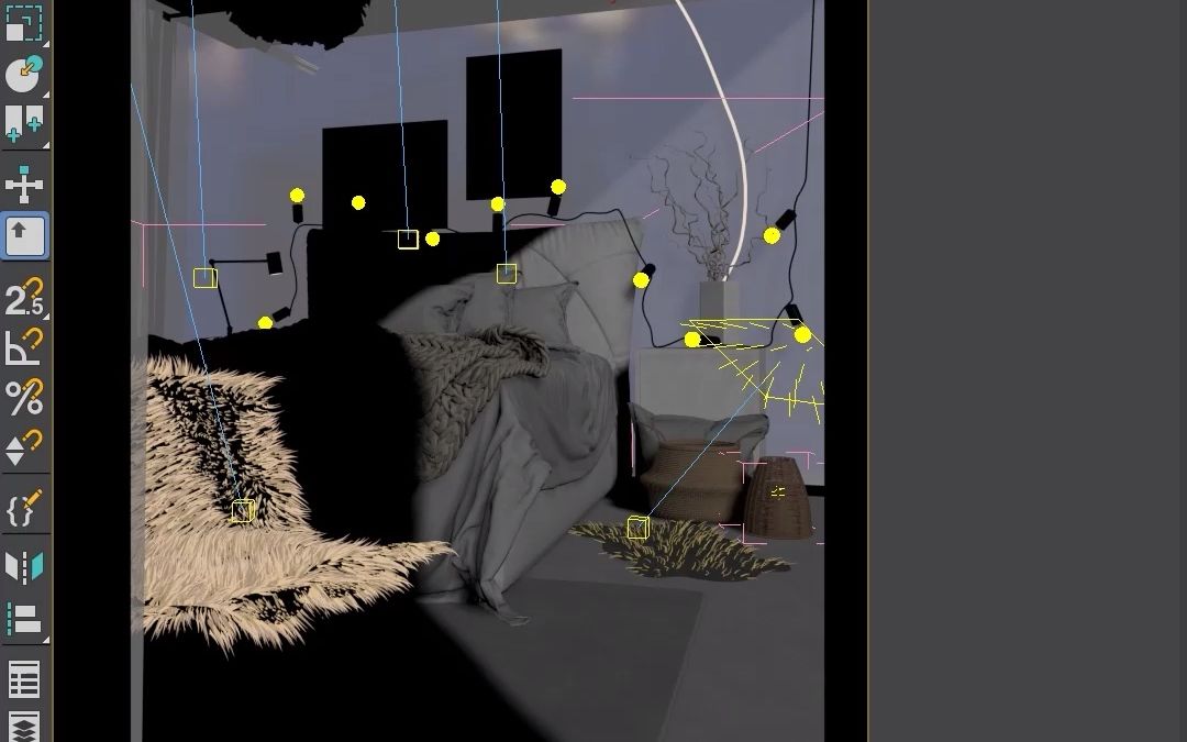 3dmax视口显示全黑,是这个设置错了。
