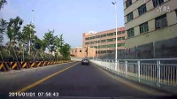 小狼传说行车记录仪X100 白天实拍效果