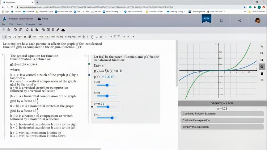 科学计算软件Maple网页在线版功能演示