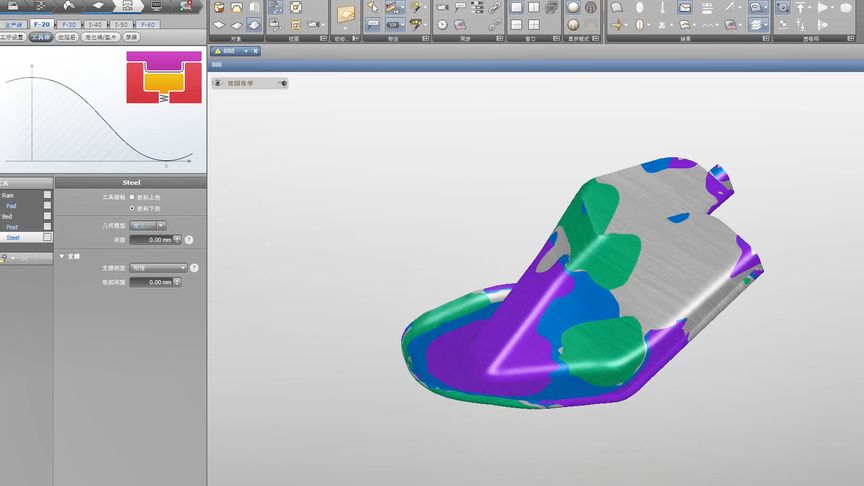 CAE autoform软件 怎么设置多工序分析以及翻转动作设置及其分析