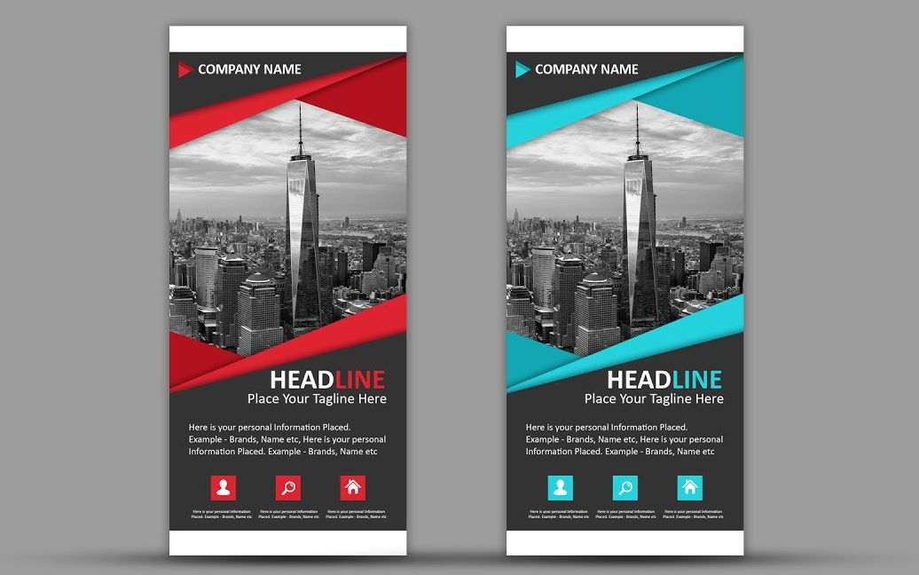 【PS教程】商业海报设计——易拉宝