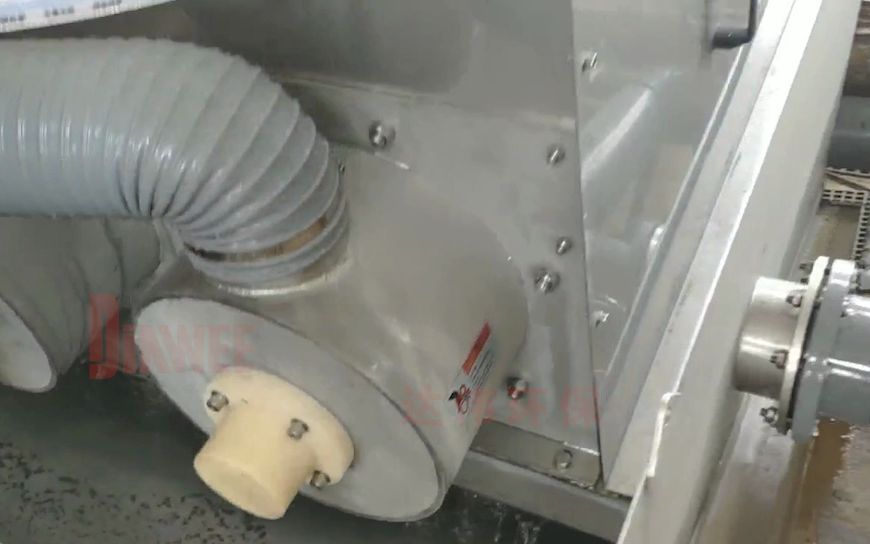 叠螺机污泥脱水机现场操作工作全过程,安装及工作原理一目了然