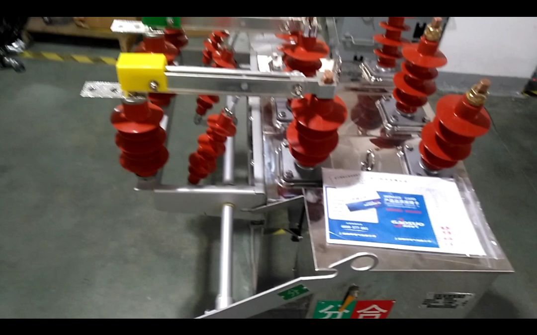 ...真空断路器10KV户外柱上开关带隔离ZW8真空断路器不锈钢手动电动