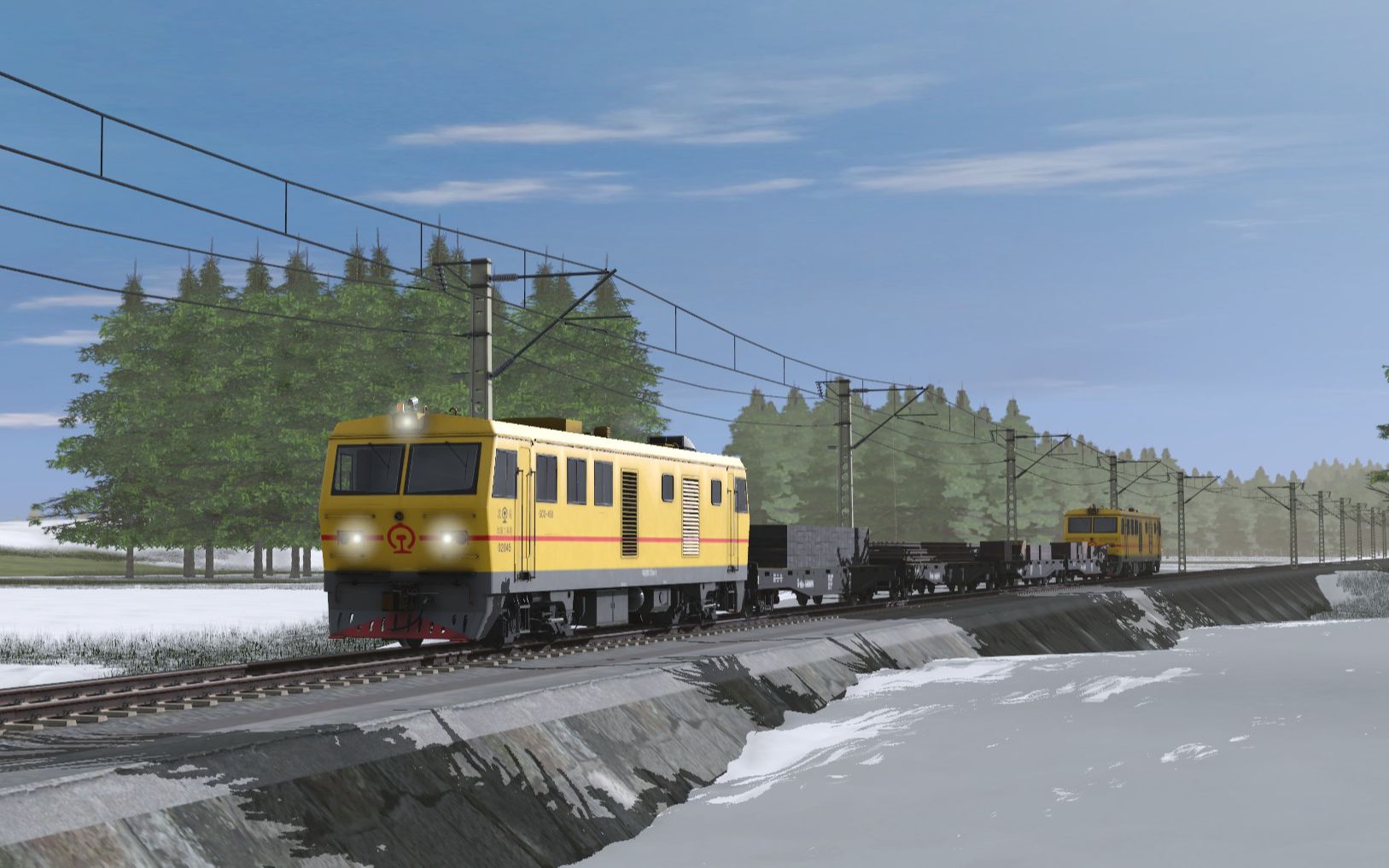 【TRS19】刚出厂热乎的GCD-450轨道车测试及效果展示