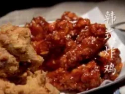韩国炸鸡卖的不便宜但很受欢迎,做法其实也很简单